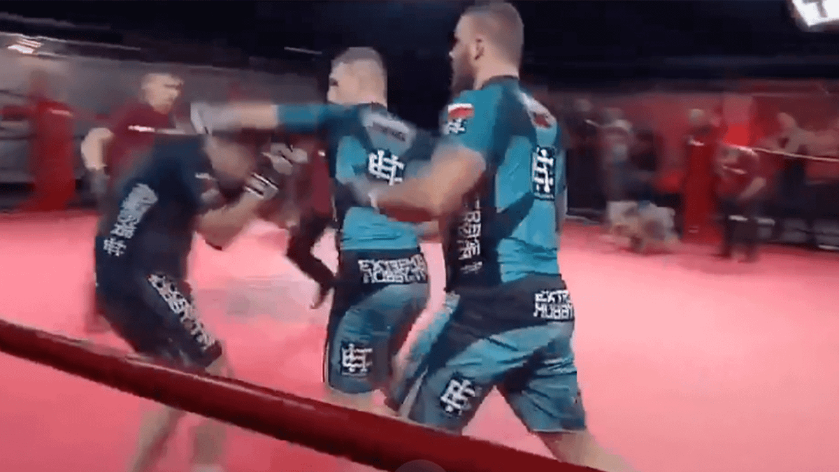 Polish and Russian Football Hooligans Met for Brutal 5v5 Organised Showdown