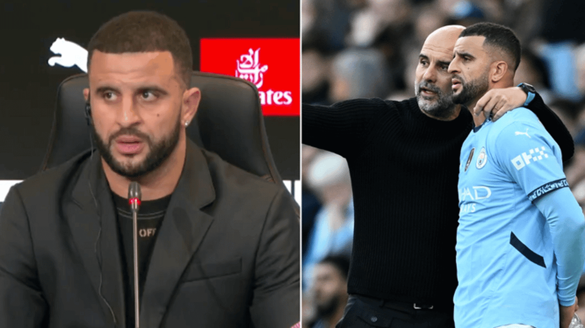 Kyle Walker breaks silence on decision to leave Man City revealing ...