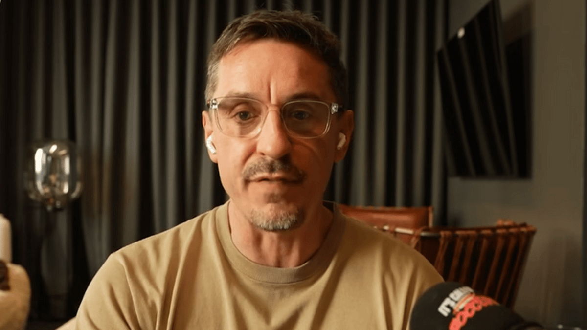 Gary Neville immediately responds after being banned from Premier ...