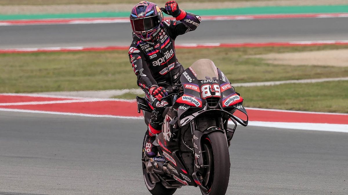 MotoGP star suffers dramatic crash moments after winning race