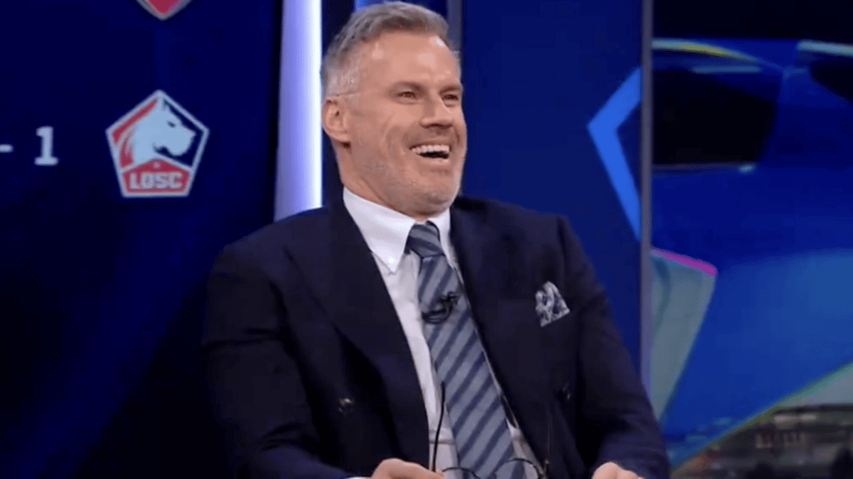 Jamie Carragher can't hide his feelings as brutal CBS Sports poll ...