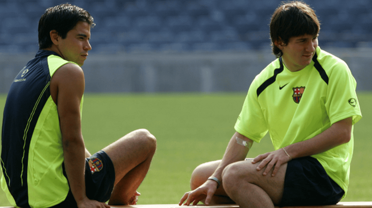 Exclusive: Javier Saviola names his biggest 'unsung hero' at Barcelona ...