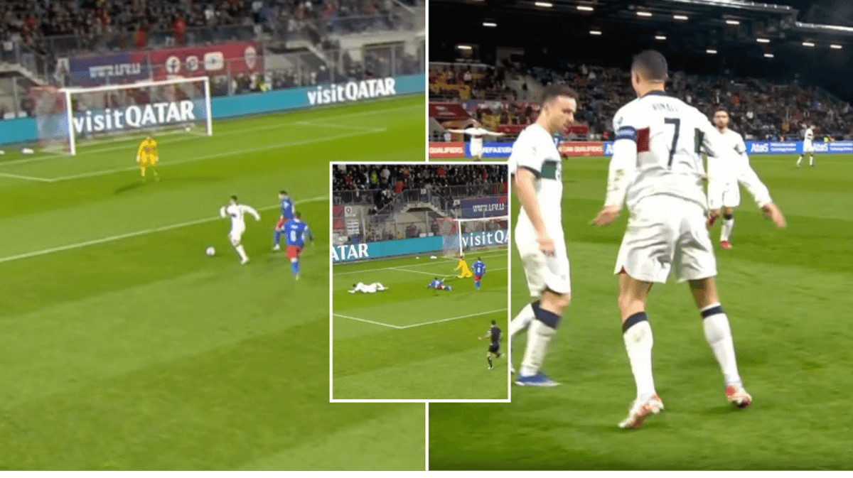 Cristiano Ronaldo scores 865th career goal to give Portugal lead ...