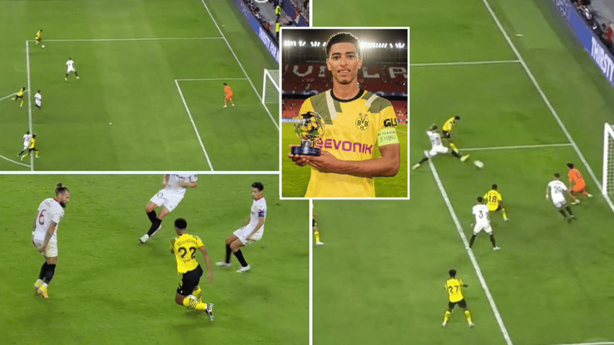 Jude Bellingham's sensational solo goal vs Sevilla is the stuff of ...