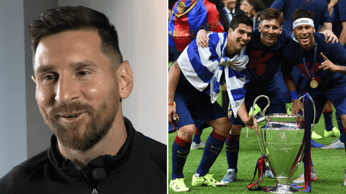 Lionel Messi named his 10 favourite teammates throughout his career as ...