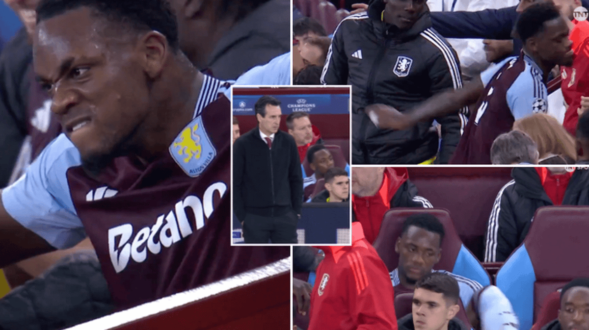 Jhon Duran was absolutely raging just moments after scoring and had to ...