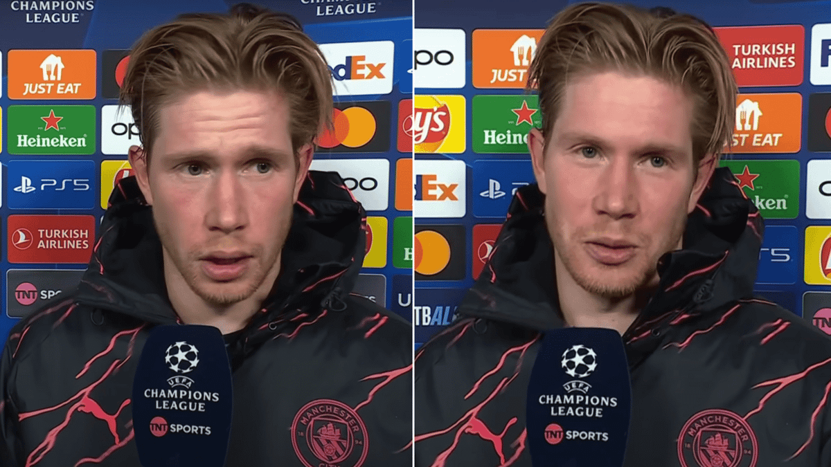 Kevin De Bruyne has worried the entire Premier League with comment in ...