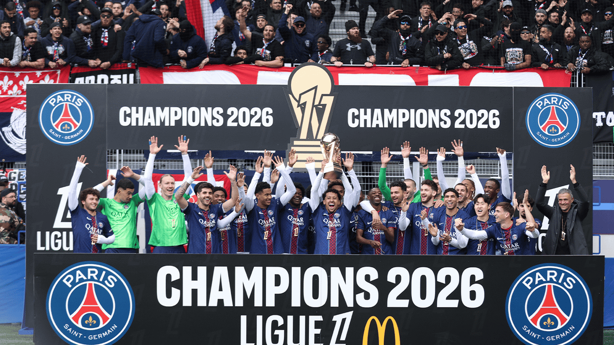 Why PSG lifted Ligue One title before warm-up in most bizarre trophy ...