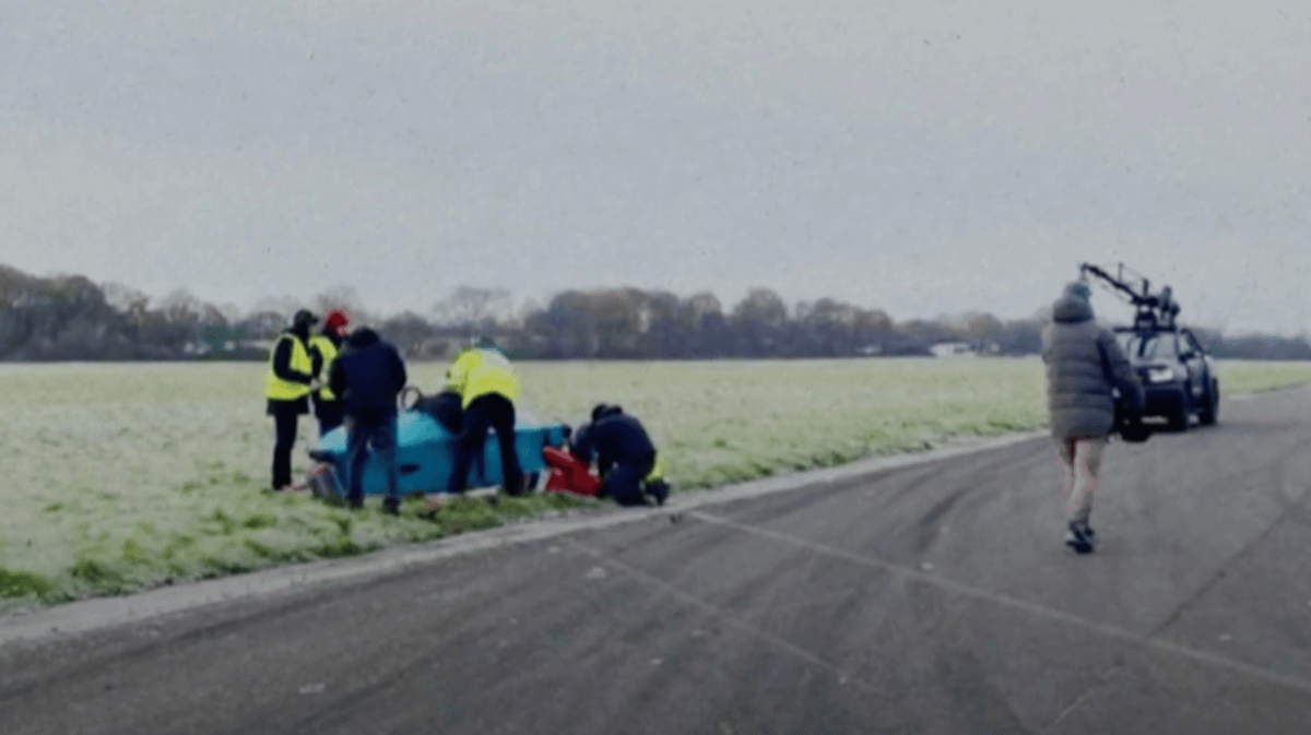 Freddie Flintoff’s horrifying near-fatal Top Gear crash shown for first ...