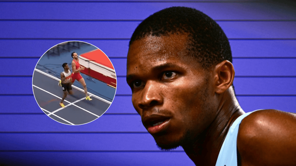 Athlete disqualified for 'childish' finish line celebration after ...