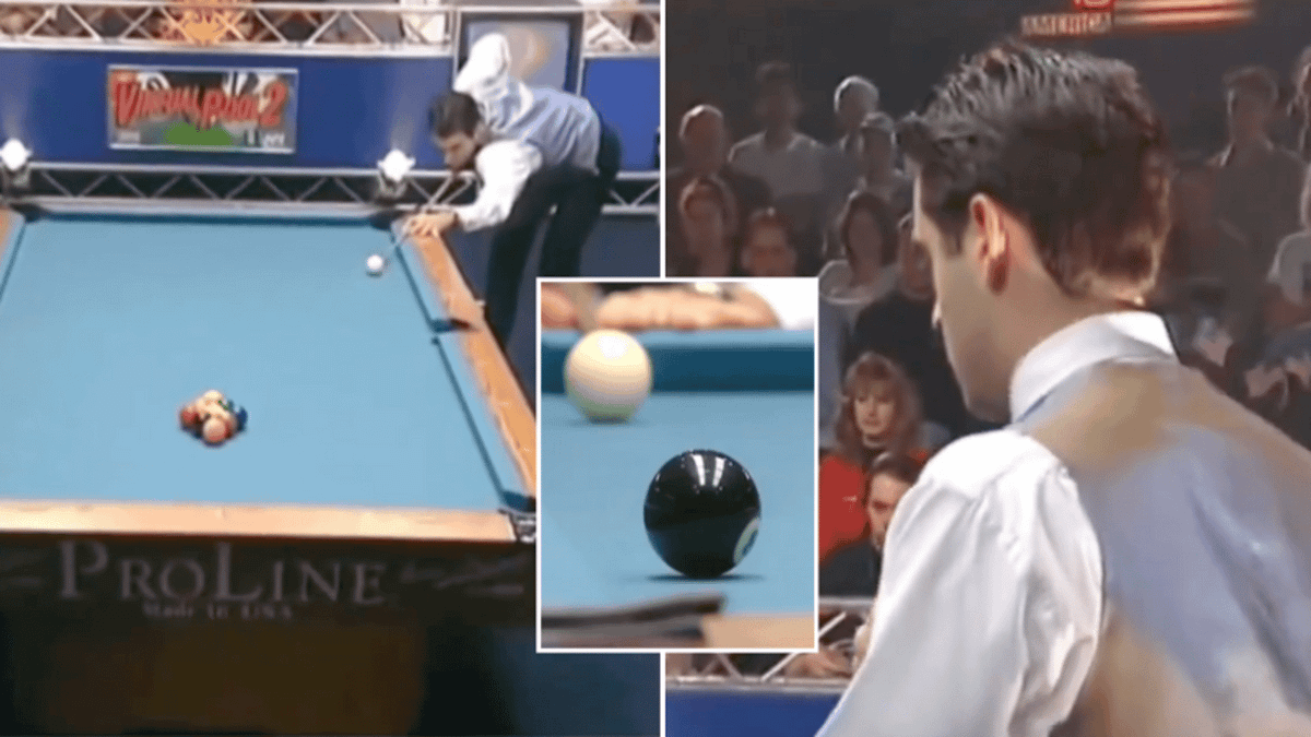 Footage shows what happened when Ronnie O'Sullivan decided to play pool ...
