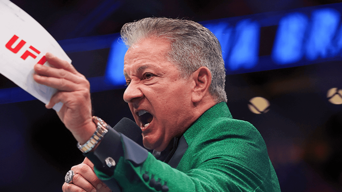 Bruce Buffer forced into apology after announcing wrong winner at UFC ...