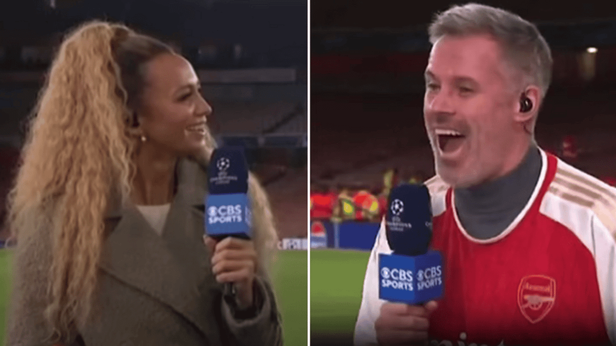 Jamie Carragher explains how Kate Scott 'put him in his place' after ...