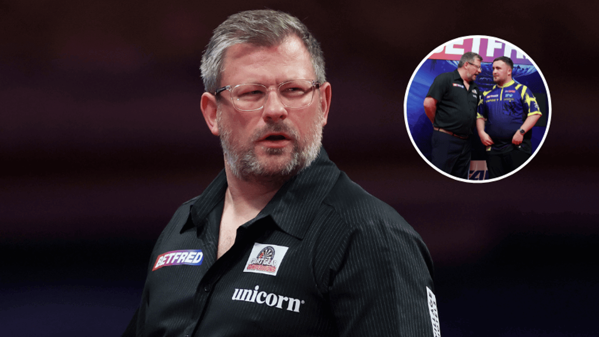 Real reason why James Wade 'walked off stage' after Luke Littler loss ...