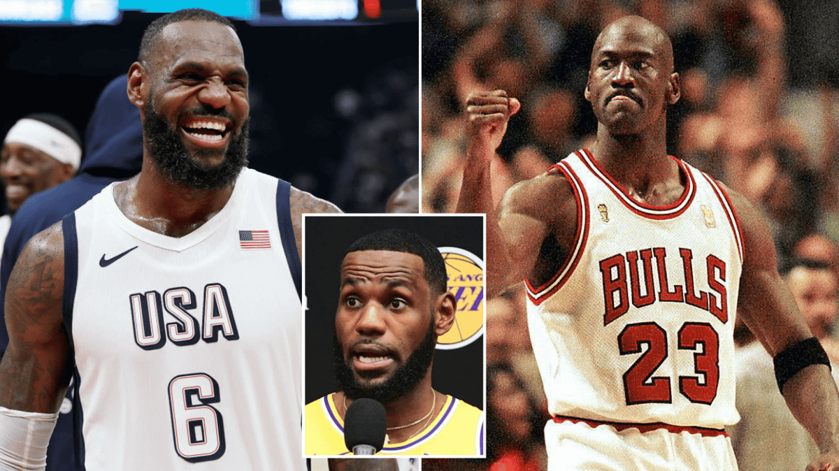 LeBron James made his true feelings on Michael Jordan clear when naming ...