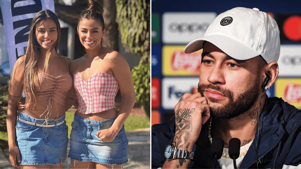 Neymar tried sliding into the DMs of Brazil's Alves volleyball twins ...