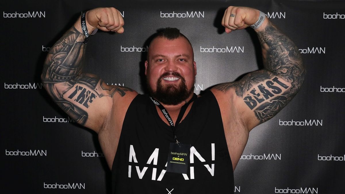 New Eddie Hall Training Clip Stuns Fans Before Dillon Danis MMA Fight