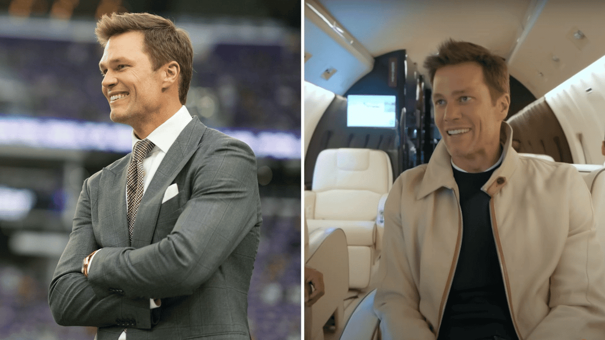 Footage of Tom Brady's $20m private jet used for NFL duties emerges and ...