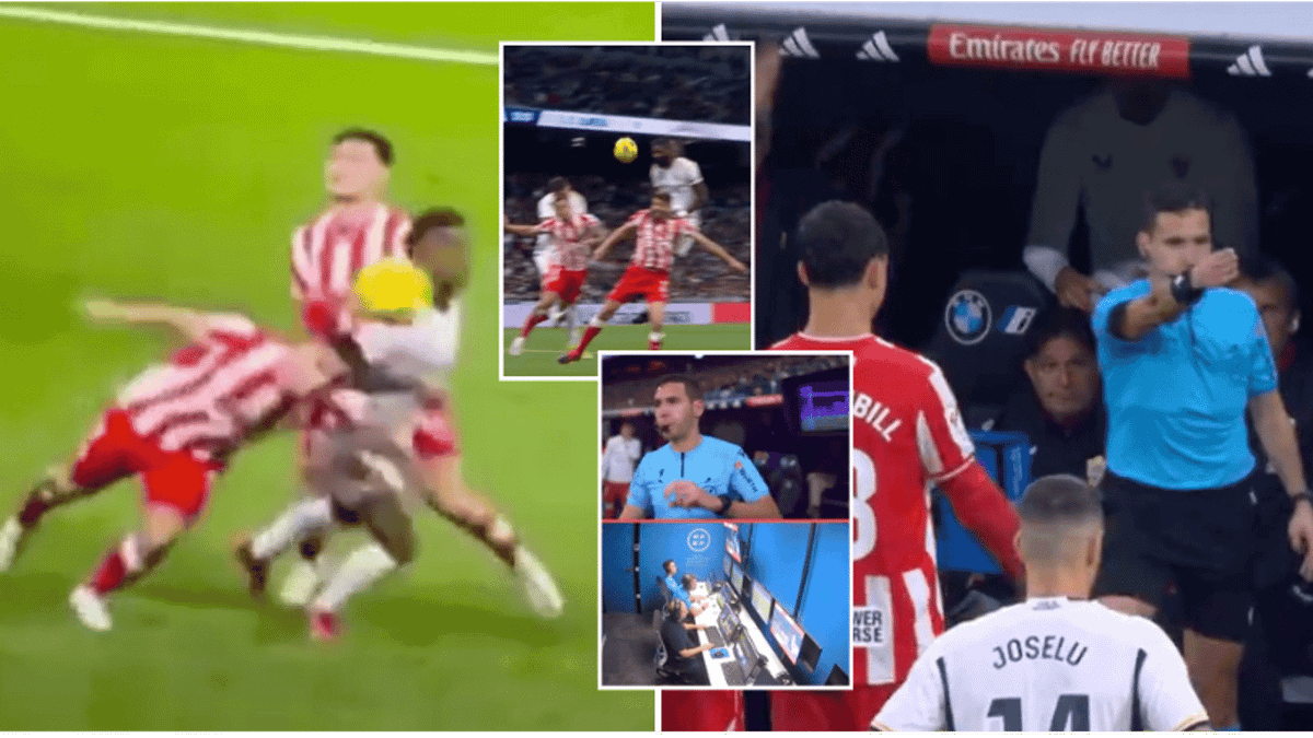 VAR audio from Real Madrid's controversial win over Almeria released ...