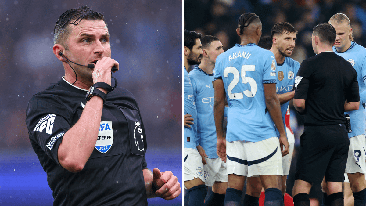 Man City player 'confronted referee in the tunnel' over incident Sky ...