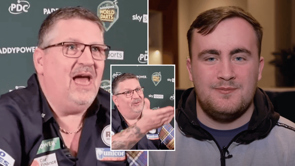 Gary Anderson’s take on the media treatment of 16-year-old Luke Littler ...