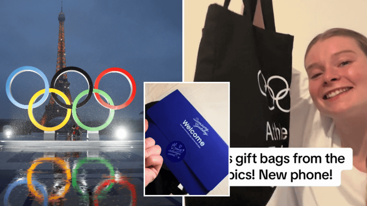 Olympian reveals incredible items every athlete gets in Paris 'goody ...