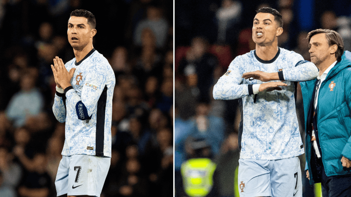 Cristiano Ronaldo breaks silence after his furious outburst following ...