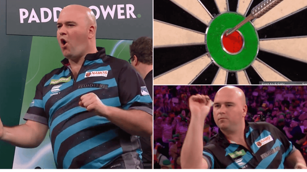 Rob Cross completes the greatest darts comeback of all time from 4-0 ...