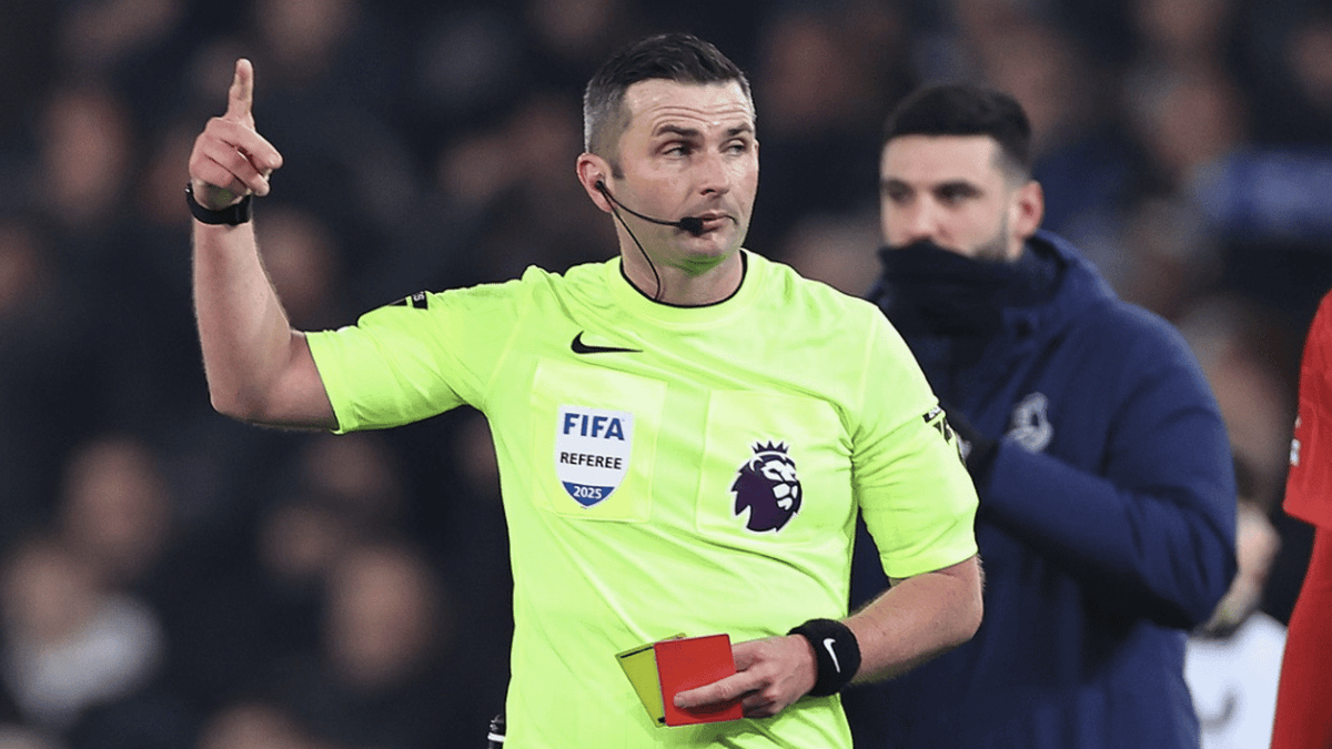 Michael Oliver is banned from officiating two clubs as Premier League ...