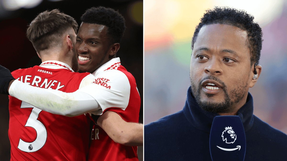 Patrice Evra makes Premier League title race prediction with Arsenal ...