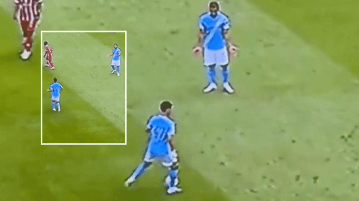 Man City fans spot what Rayan Cherki did after Phil Foden refused to ...