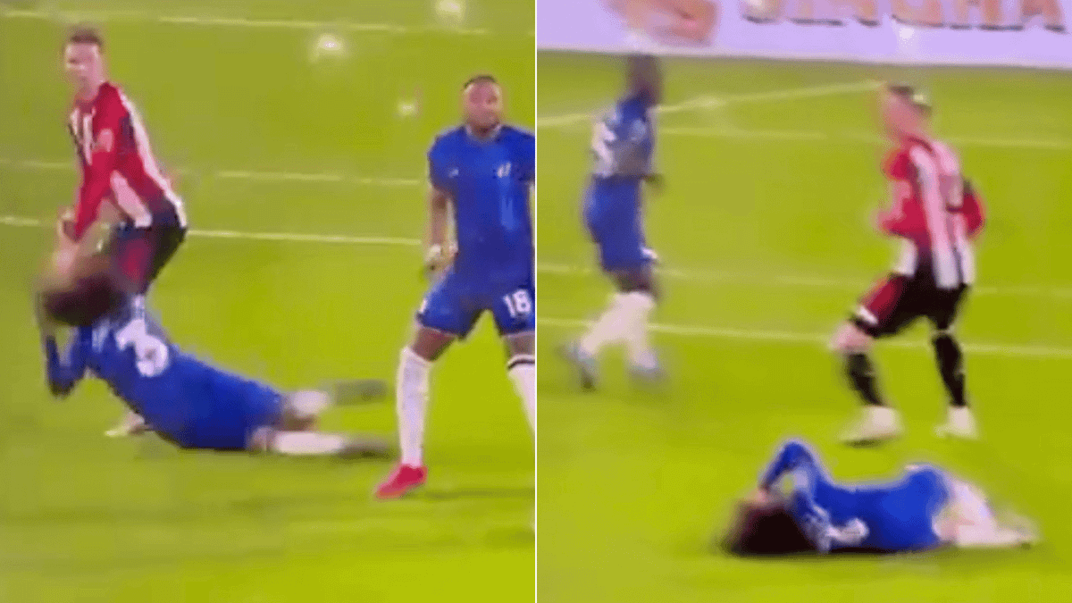 Marc Cucurella breaks silence after Chelsea red card as damning footage ...