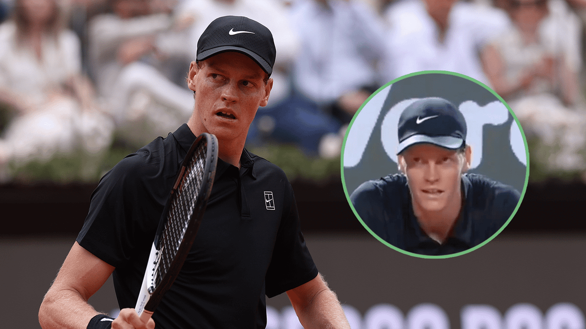 Former tennis star has Jannik Sinner theory as viral footage from ...