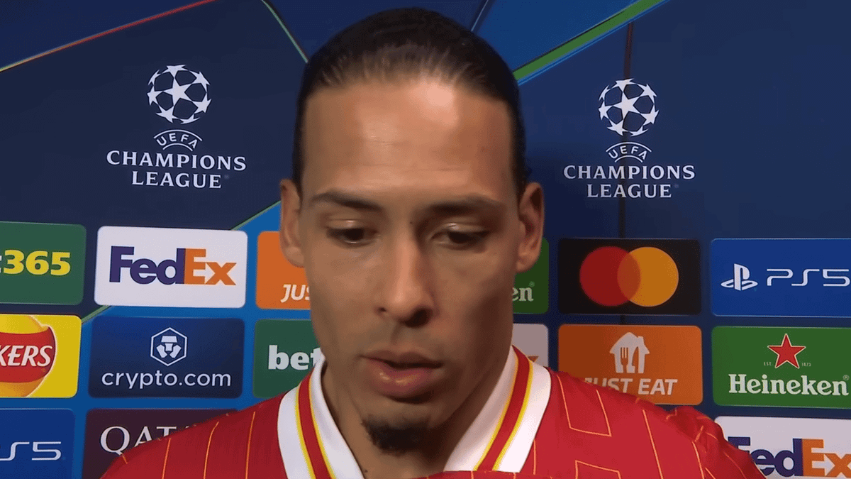 Liverpool fans in meltdown as Virgil van Dijk makes worrying comment ...