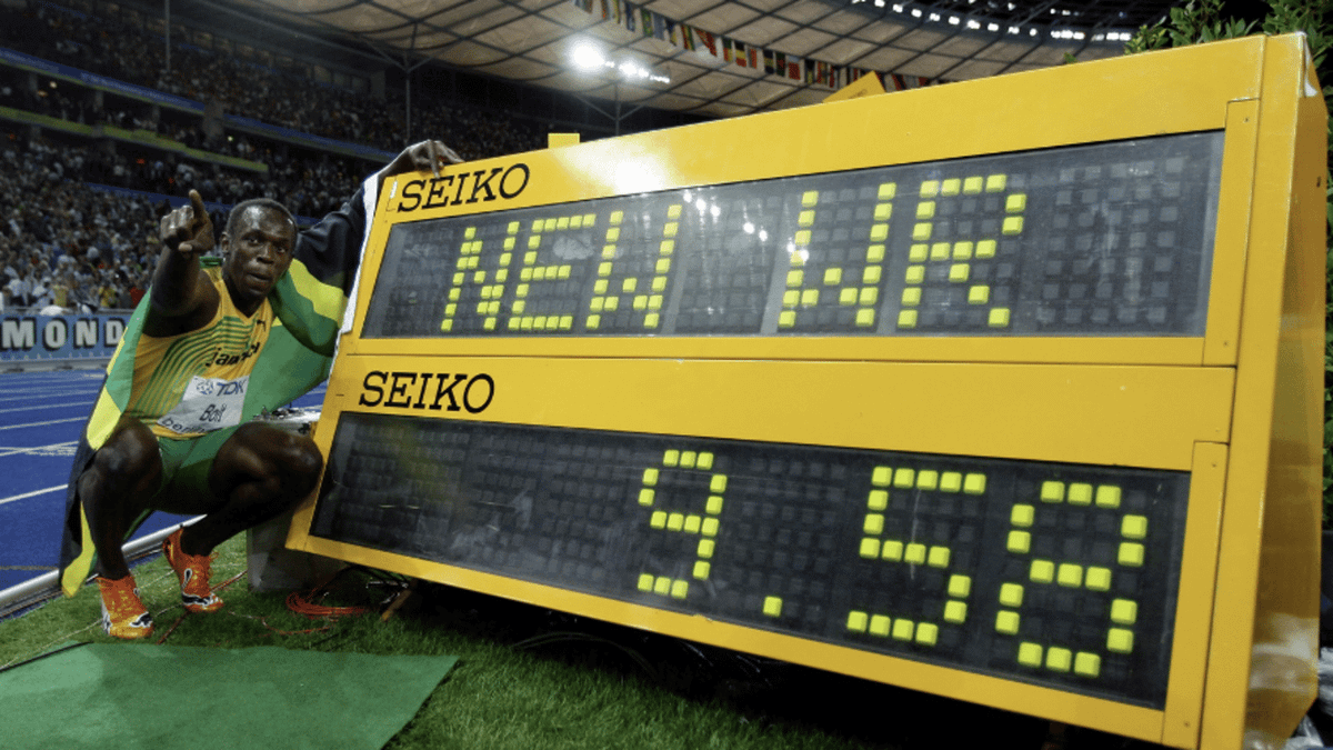 Usain Bolt's 100m world record was 'beaten' by his toughest opponent ...