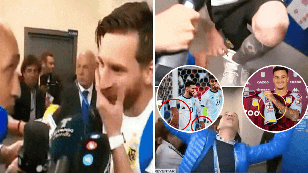 The heartwarming story of Lionel Messi and red ribbon good luck charm ...