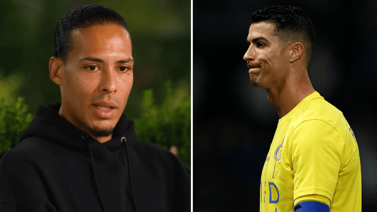 Virgil van Dijk faces awkward Cristiano Ronaldo reunion if he joins Al ...