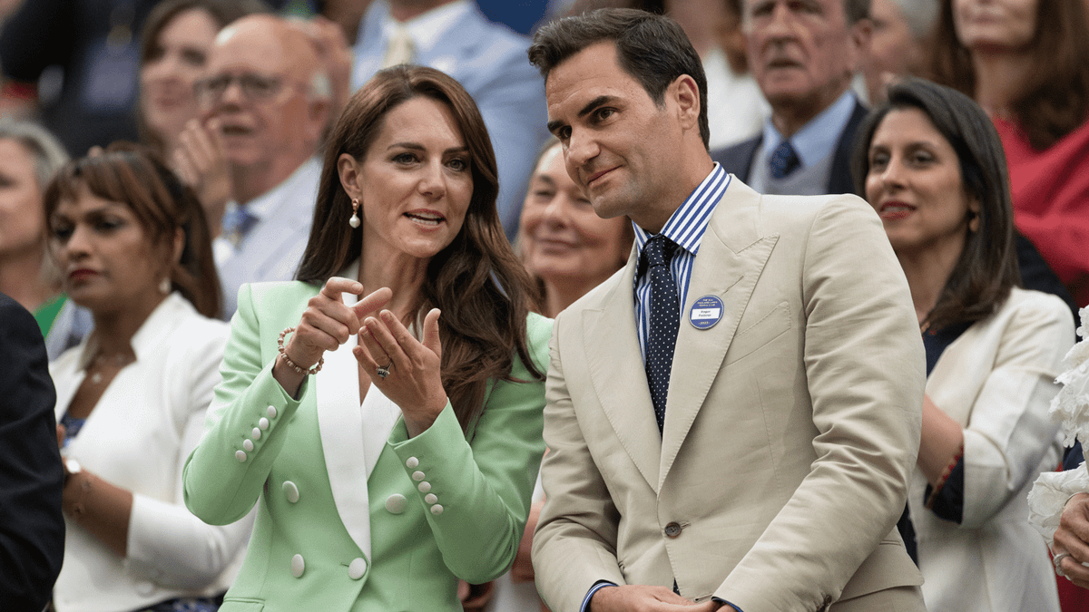 Princess Kate Middleton broke Royal protocol with Roger Federer ahead ...