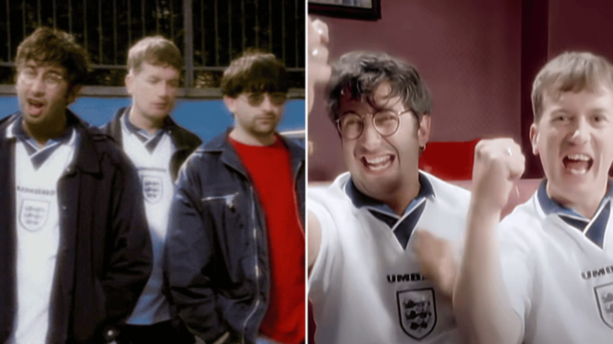 England fans amazed after finding out how much David Baddiel and Frank ...