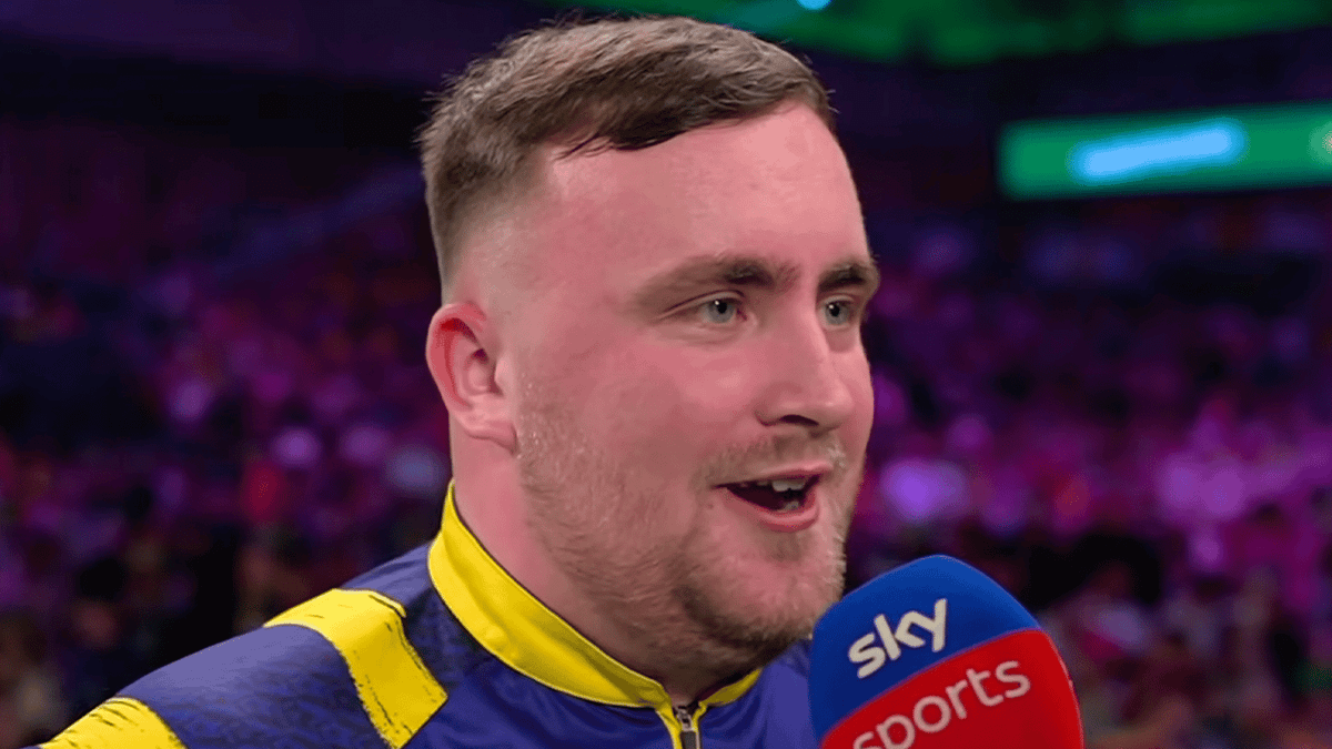 Luke Littler Praised for the First Thing He Said After Winning World Title