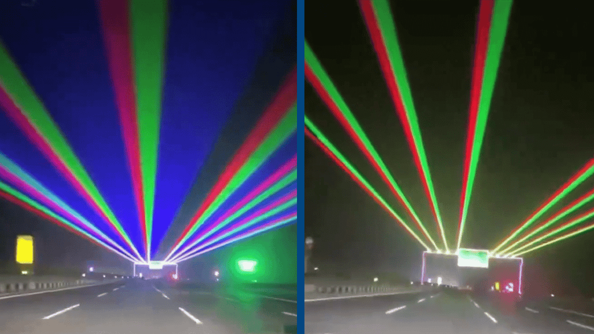 China is using lasers to stop drivers falling asleep on roads