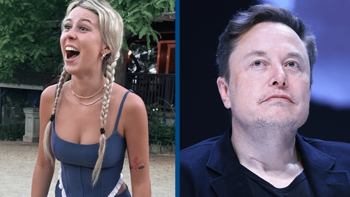'Hawk Tuah girl' says ‘I love that man’ after Elon Musk reportedly ...