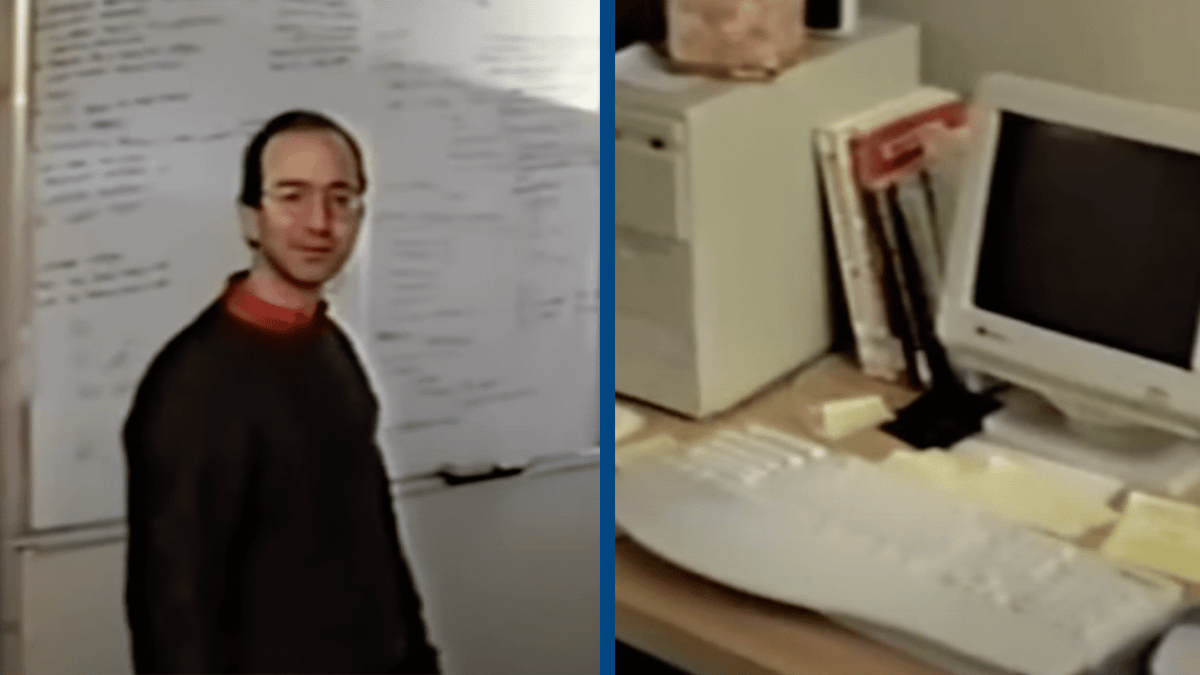 Footage from 1994 shows first ever Amazon office and everyone is making ...