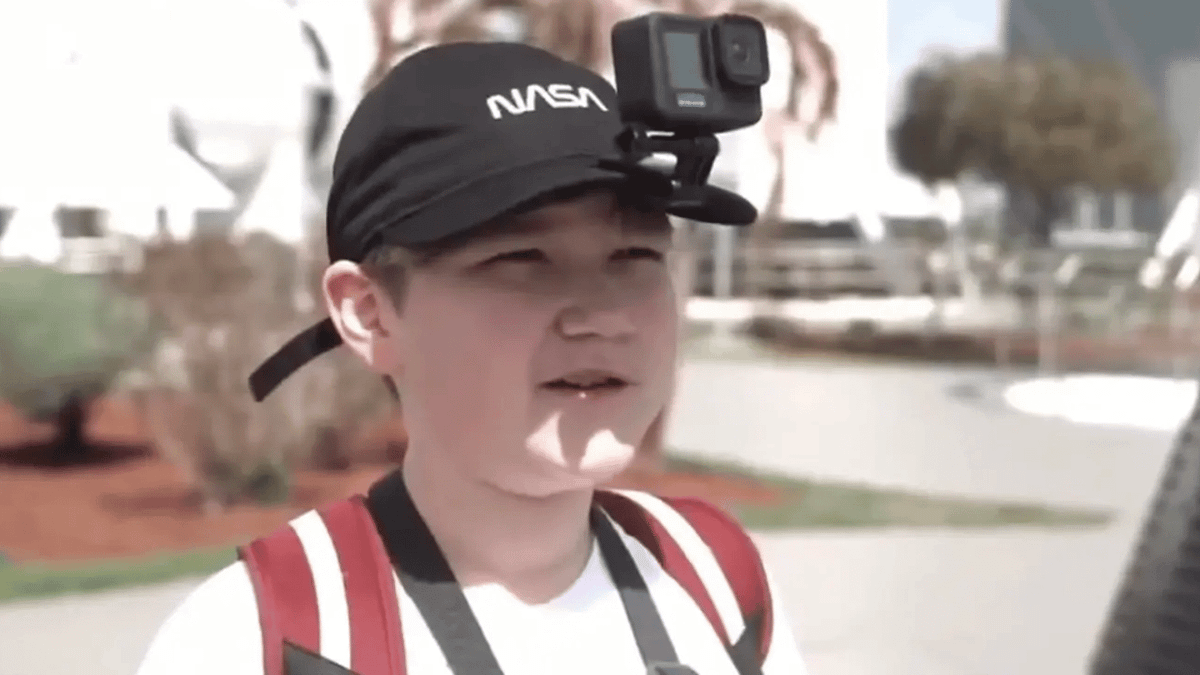 Kid goes viral with x-rated response to CNN reporter's question at ...