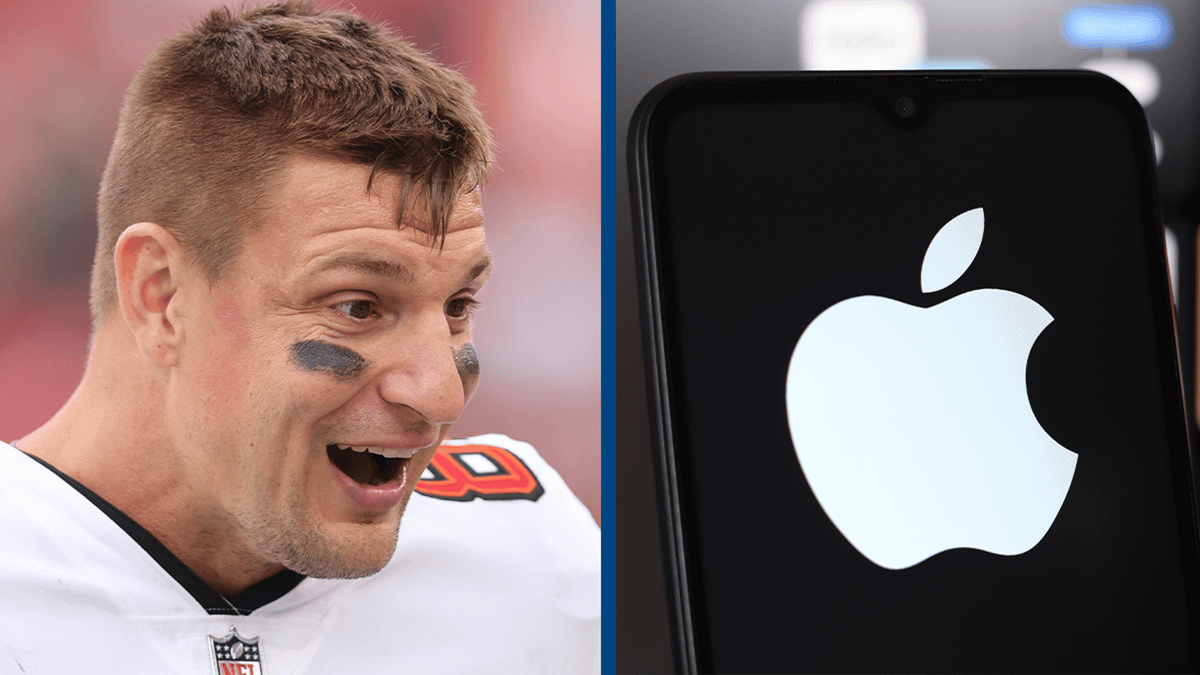 Rob Gronkowski forgot he invested $69,000 in Apple and ten years later ...