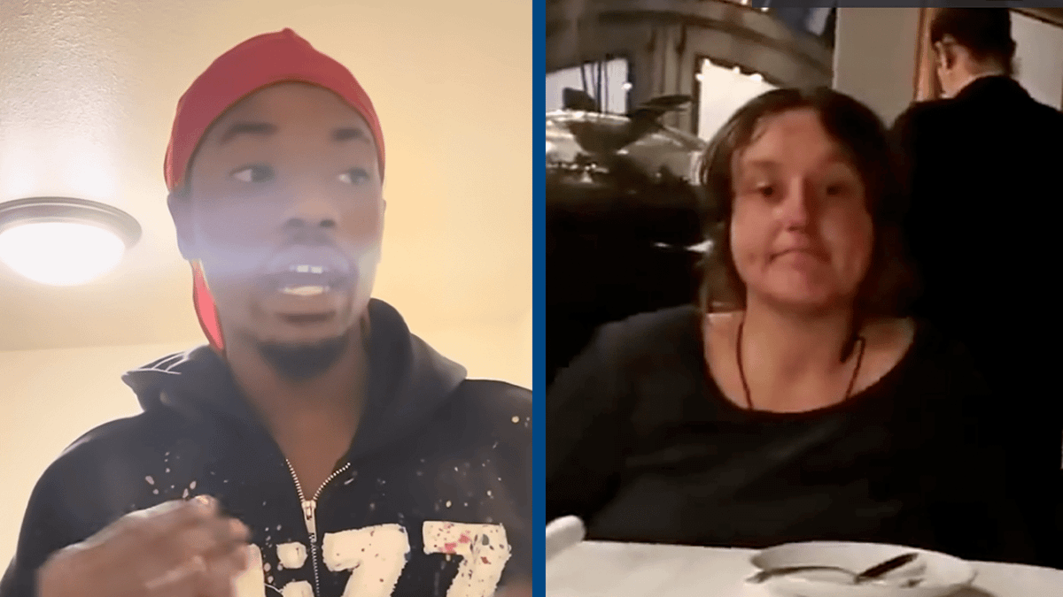 'Pathetic' streamer banned after taking 'homeless woman' out for dinner ...