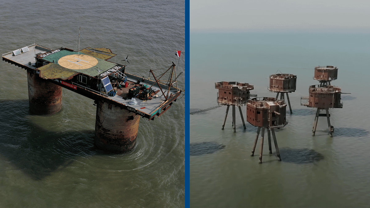 British family owned sea fort is technically 'the world's smallest country'
