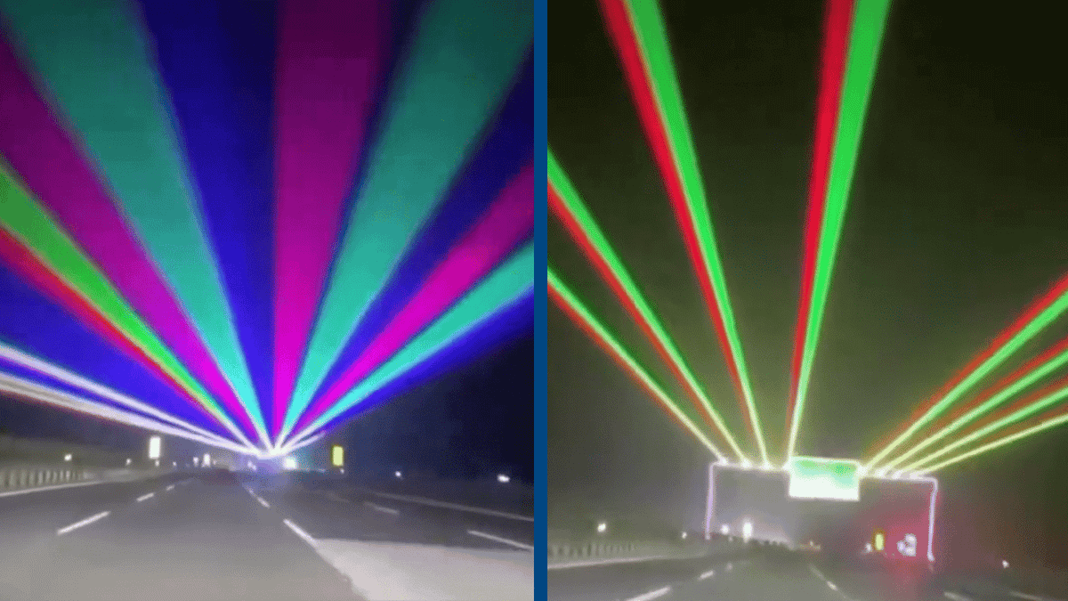 China begins using lasers to stop drivers falling asleep on roads