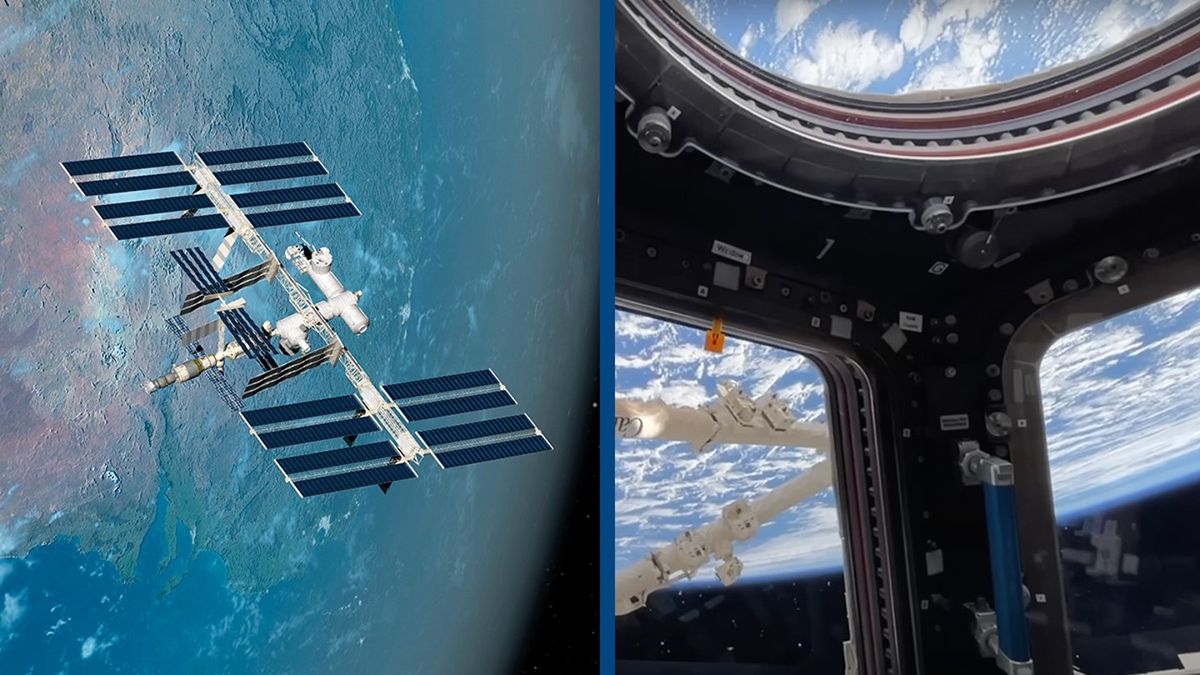Astronaut showcases the view of Earth from aboard the International ...