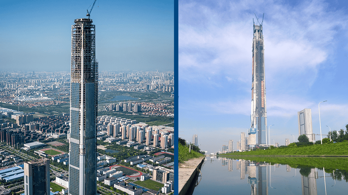 Eerie mystery of world's tallest abandoned skyscraper left unfinished ...